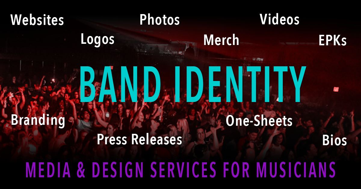 Musician Media, Design Services - Band Identity | Kataklizmic Design